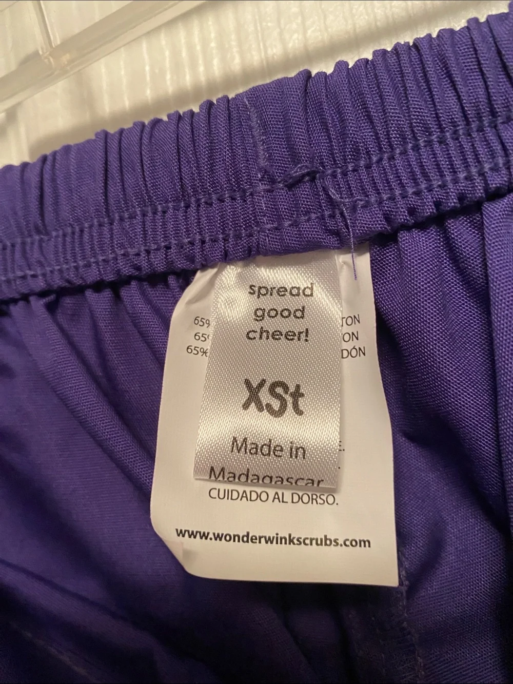 WonderWink | Other | Wonderwink Womens Grape Flare Leg Scrub Pantssize ...